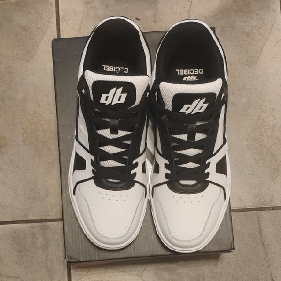 Decibel | Shoes | Decibel Mens Black And White Designer Sneakers | Poshmark